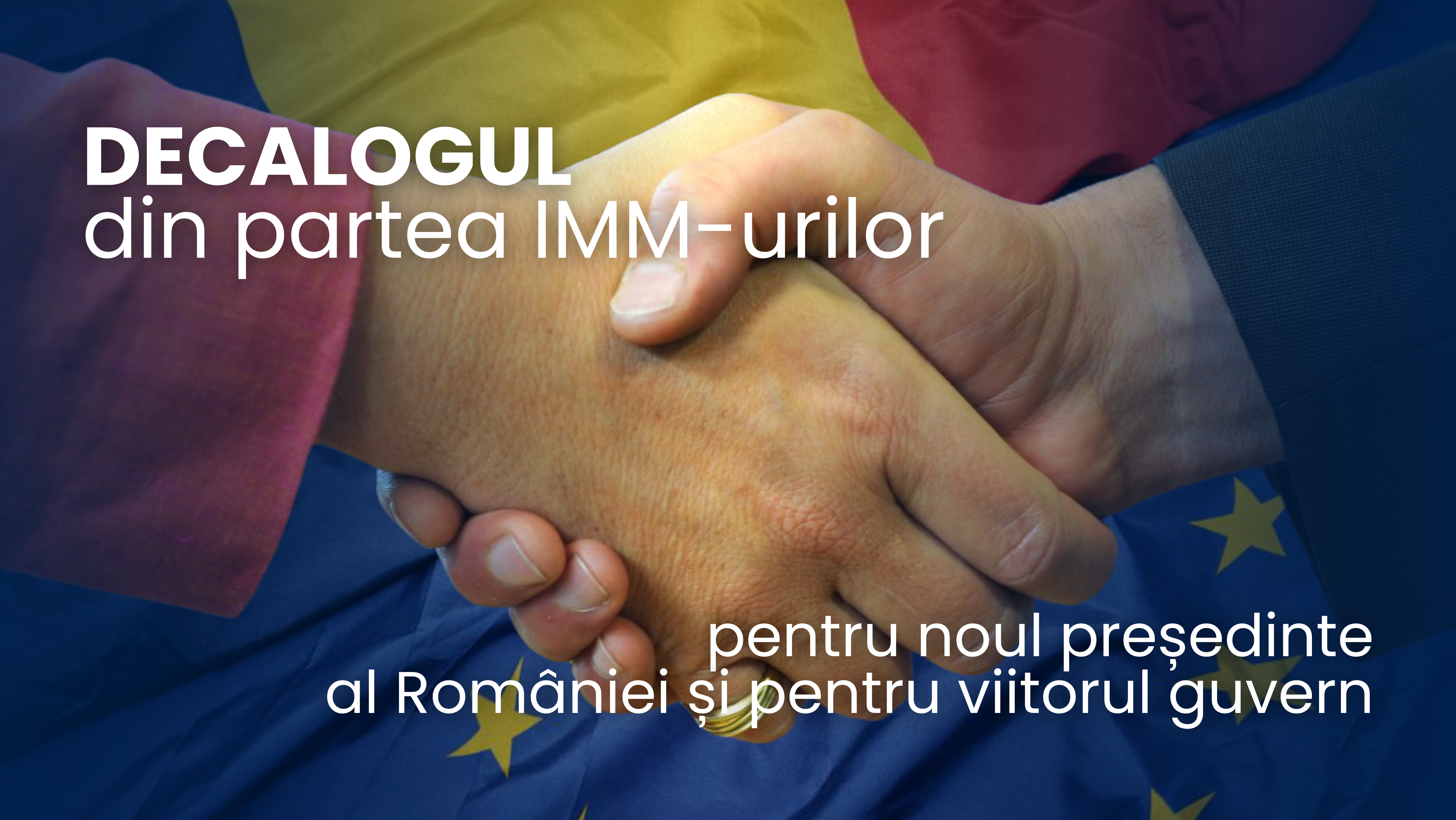 Decalog din partea IMM-urilor pentru noul președinte al României și ...